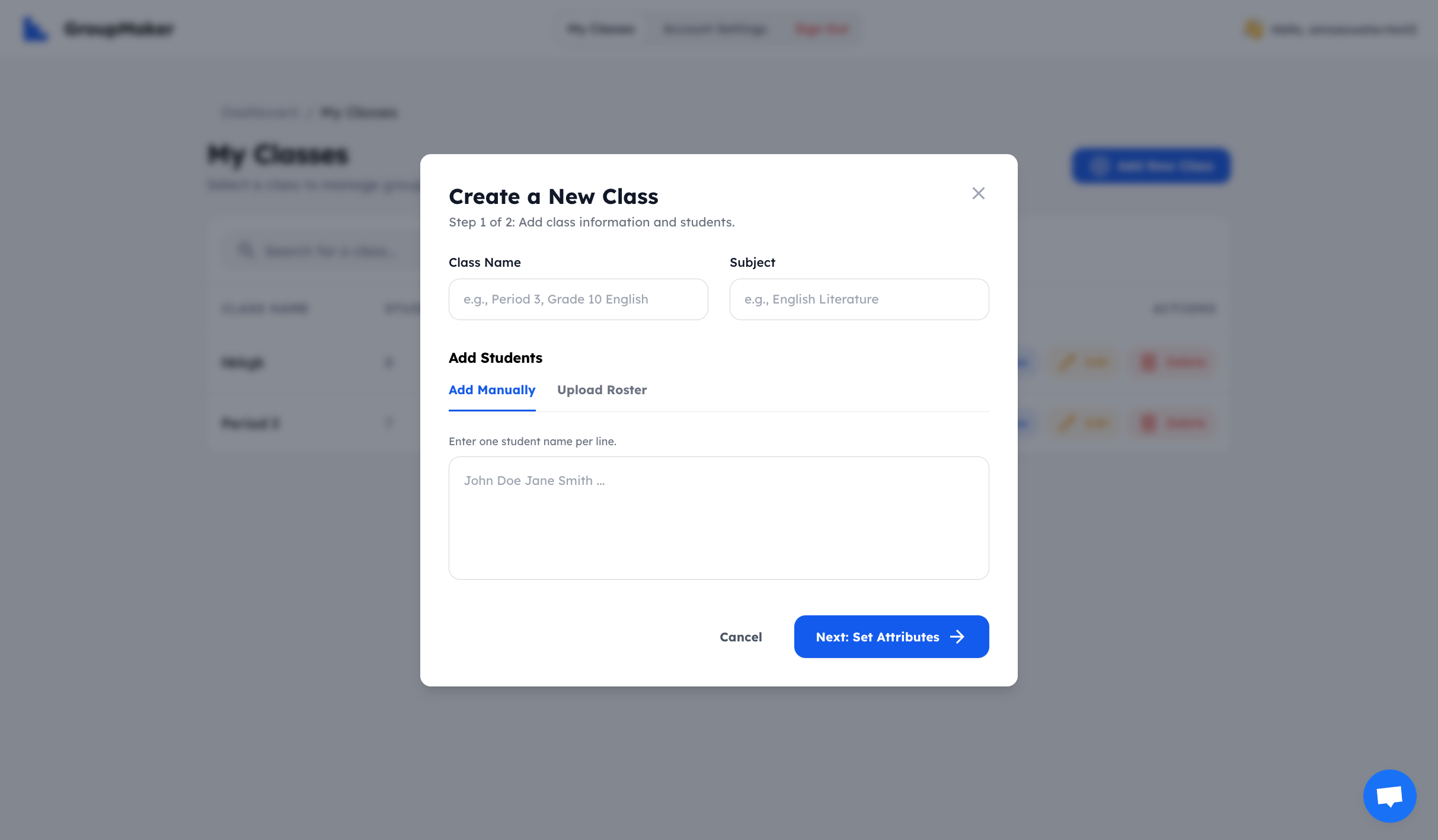 Instant Classroom Group Generator (No Sign Up)